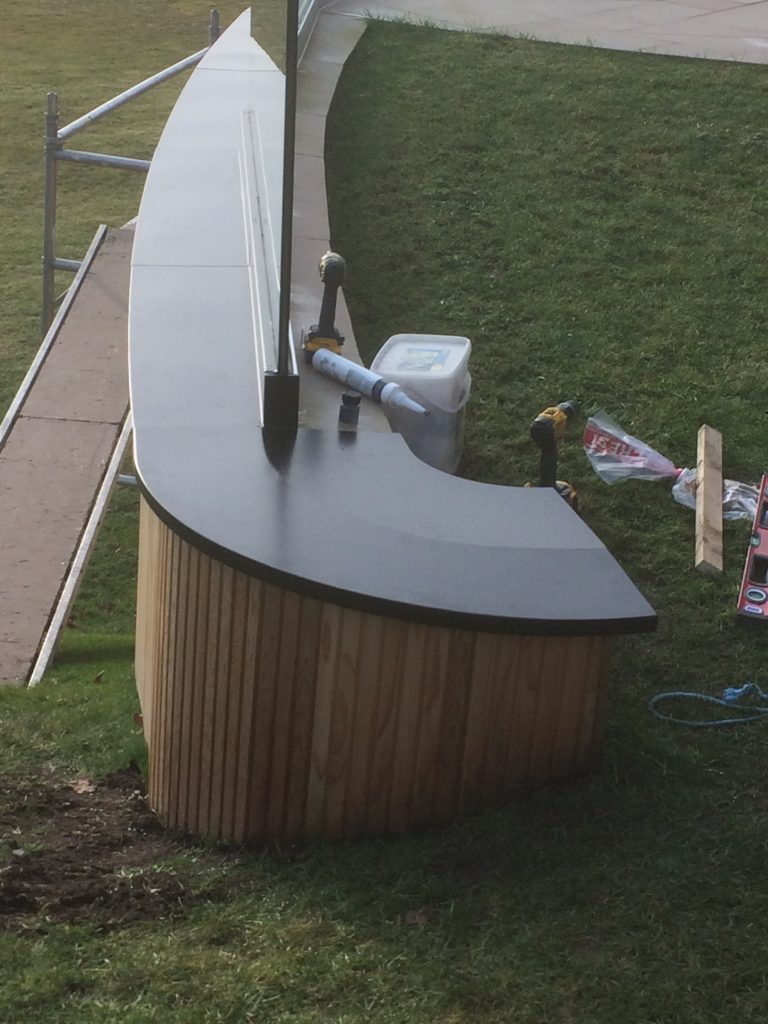 Radius Balcony Fascia and Capping by Guttercare UK Hampshire