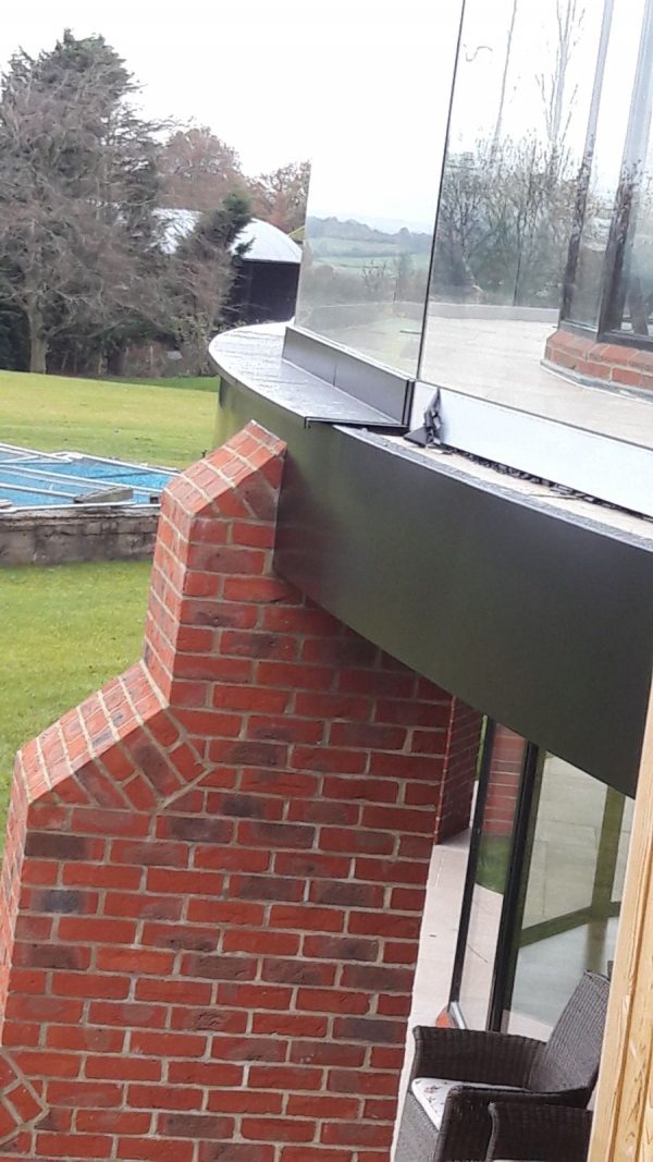 Radius Balcony Fascia and Capping by Guttercare UK Hampshire